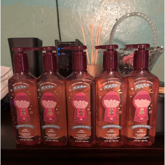 Bath & Body Works | Bath & Body | Nwt Bath Body Works Pink Gumball Hand ...